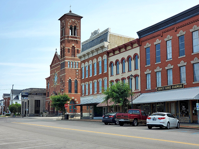 Connersville's historic downtown welcomes you with classic Midwestern architecture and that unmistakable small-town warmth.