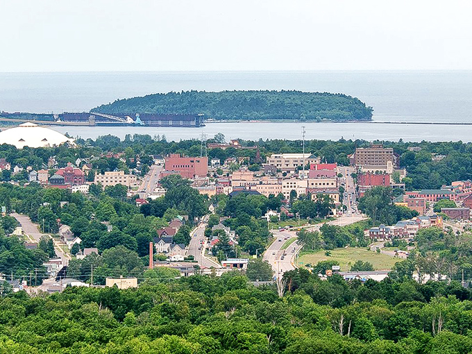 Marquette's elevated view showcases Lake Superior's grandeur alongside a downtown where dining prices remain refreshingly down-to-earth.