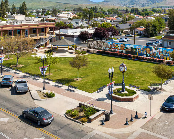Porterville's downtown maintains its historic character while offering modern amenities at prices that work for retirees on fixed incomes.