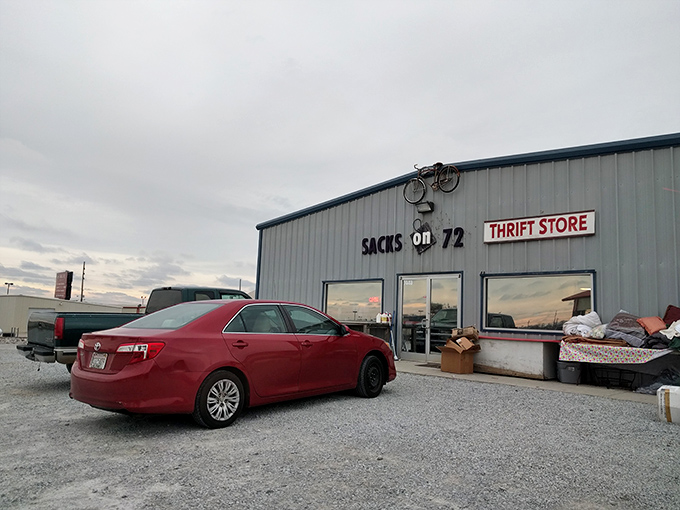 That bicycle on the roof isn't just decoration&mdash;it's your first clue that Sacks on 72 marches to its own quirky beat.