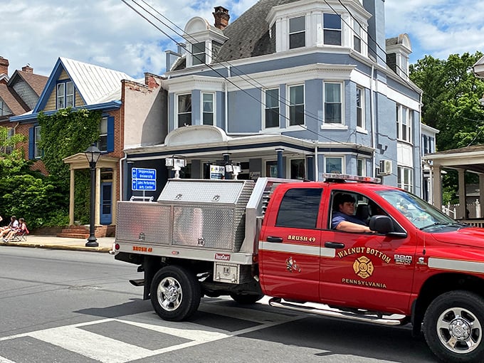 Downtown storefronts that invite browsing, not rushing - shopping as it was meant to be.