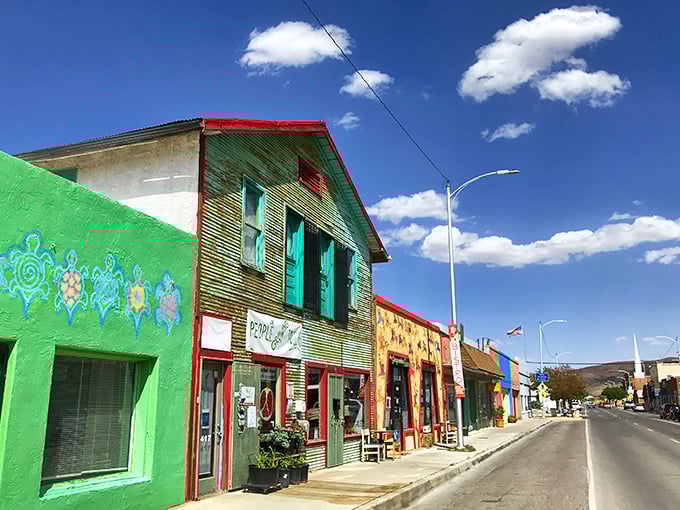 Truth or Consequences' colorful storefronts reflect its quirky name. A town that doesn't take itself too seriously is always worth visiting.
