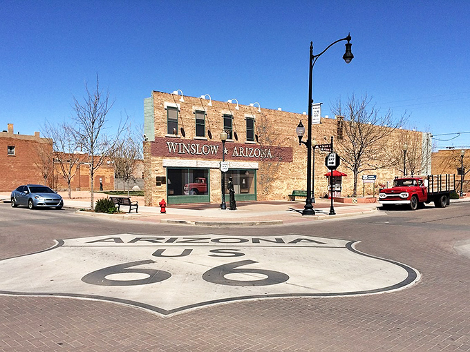 Winslow's Route 66 fame brings tourists, but locals know the real treasure is affordable retirement living.