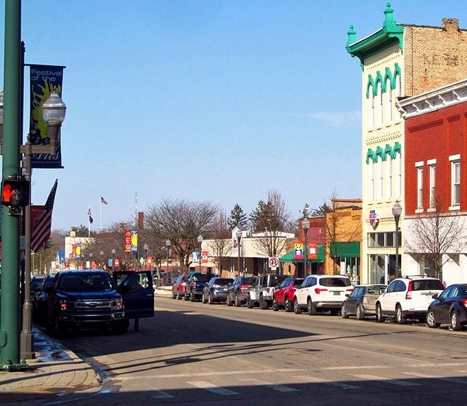Big Rapids' downtown historic buildings wear their ornate details proudly, reminding visitors that elegance doesn't require Manhattan prices or pretension.