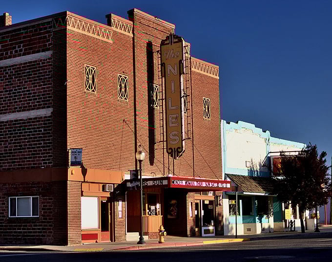 The vintage Niles Theater in Alturas stands as a brick-and-mortar time capsule, promising movie magic the way your grandparents experienced it&mdash;minus the 25-cent tickets!