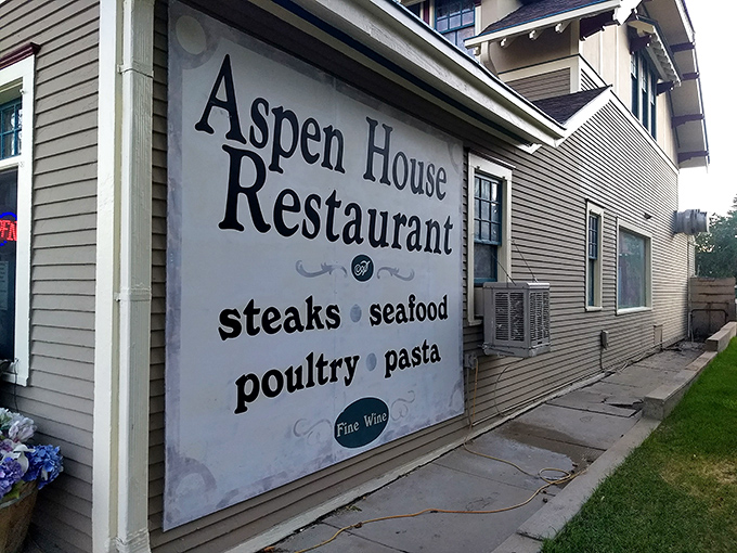 You might mistake it for just another pretty house, until you taste the steaks that have made this Rawlins gem legendary.