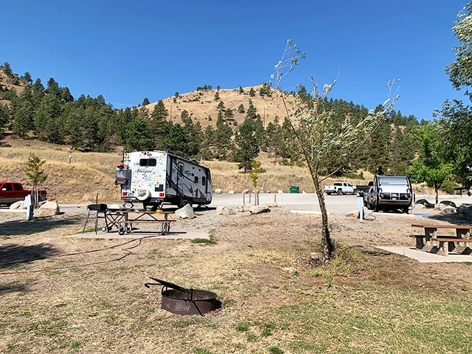 The perfect camping spot! Black Sandy State Park combines riverside relaxation with mountain views just minutes from Helena.