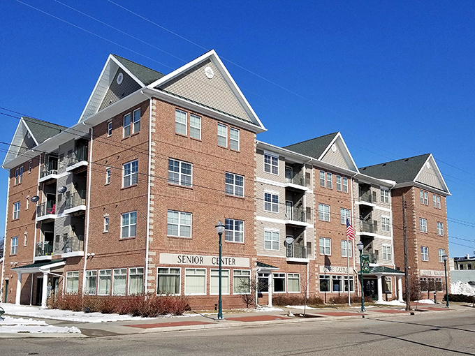 Clare's modern senior center stands as proof that small towns evolve while keeping their character &ndash; just like their residents.