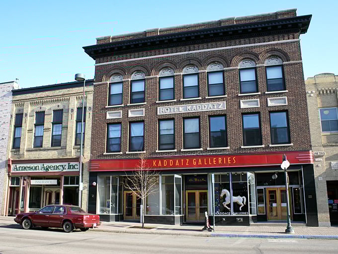 Fergus Falls' historic architecture houses modern businesses offering goods and services at retirement-friendly prices.