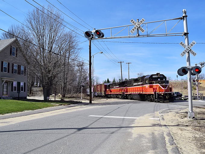 All aboard the affordability express! Gardner's railroad crossing reminds us this budget-friendly town has always been connected to something bigger.
