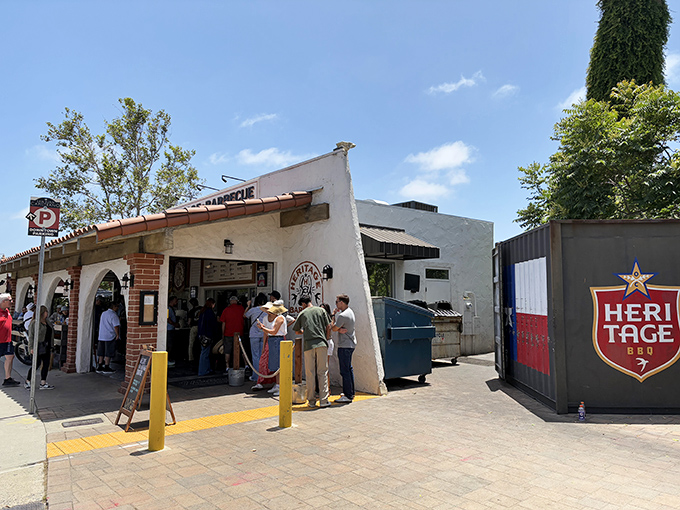 The line outside Heritage isn't just about patience&mdash;it's a community of smoke-seekers waiting for BBQ transcendence.