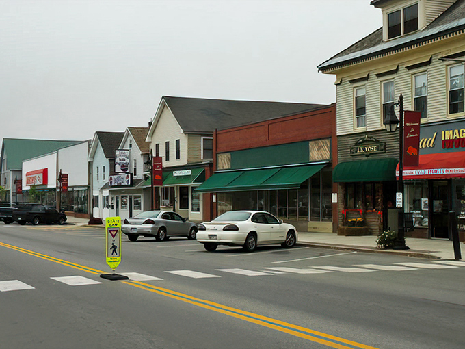 The colorful awnings of Lincoln's downtown shops add character to a community where your $1,200 monthly budget feels right at home.