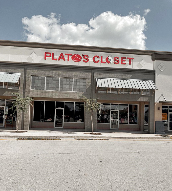 Not your grandma's thrift store! Plato's Closet's modern approach targets fashion-forward shoppers seeking current brands.