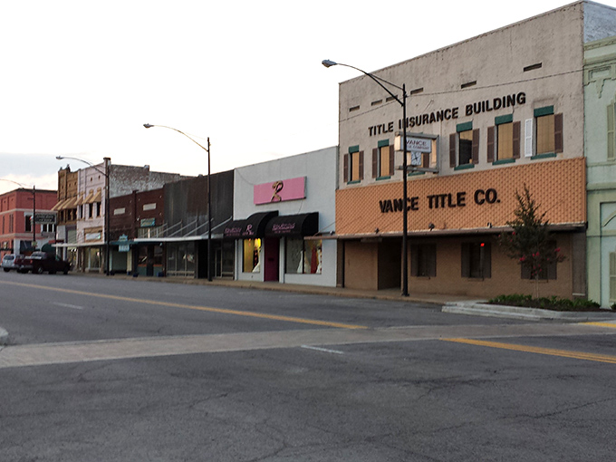 Russellville's Title Insurance Building stands among other historic structures where retirement dollars go further.