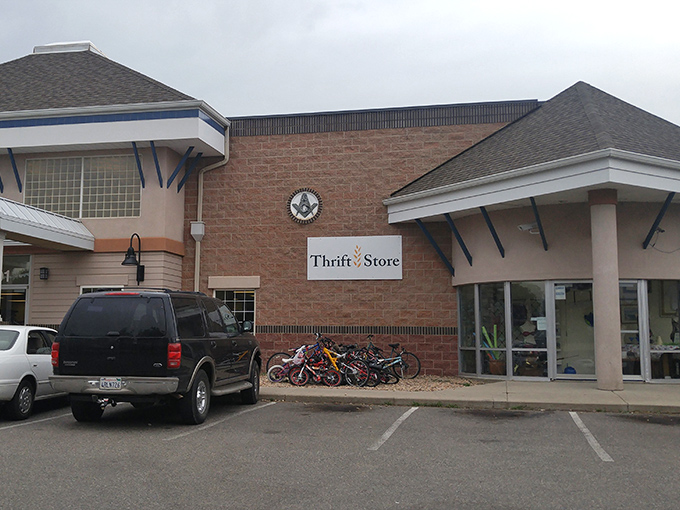 Sister Carmen's spacious building promises room for countless treasures. Even the architecture tells you this place is special!