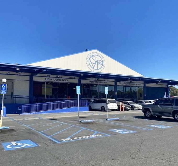 St. Vincent de Paul's massive warehouse promises a treasure hunt of epic proportions for dedicated bargain seekers.