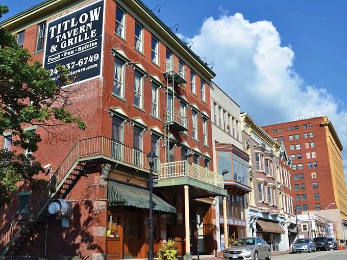 The heart of Uniontown showcases a vibrant downtown where festivals bring the community together in this budget-friendly retirement spot.