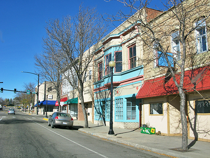The clock tower stands sentinel over Walsenburg's charming and affordable downtown. Where time slows down and so does your spending!