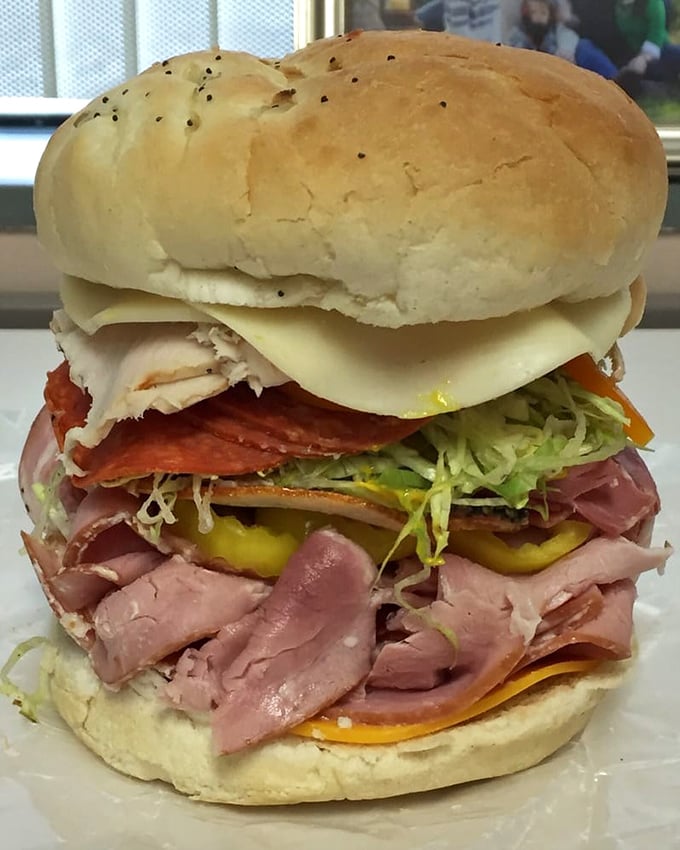 Seven meats in one sandwich? It's not gluttony if it's crafted with this much care and precision.
