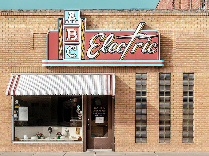 ABC Electric's vintage sign is pure Americana &ndash; the kind that makes you want to order a chocolate malt and discuss the good old days.