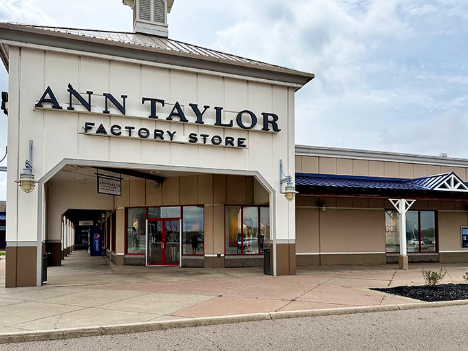 Ann Taylor Factory Store stands ready to elevate your wardrobe without demolishing your savings account.