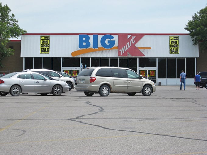 Big Kmart's closing sale signs tell a bittersweet economic story, yet Oelwein adapts and evolves while maintaining its affordable small-town appeal. 