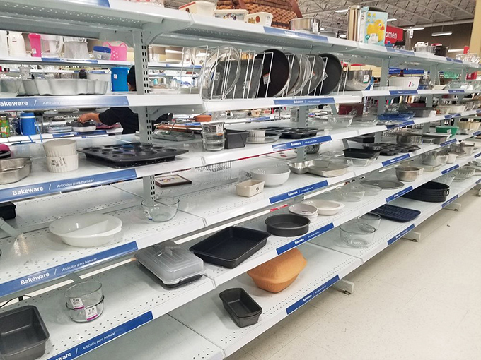 Bakeware heaven! From muffin tins to Pyrex dishes, everything you need for your next Great Rhode Island Bake Off awaits.