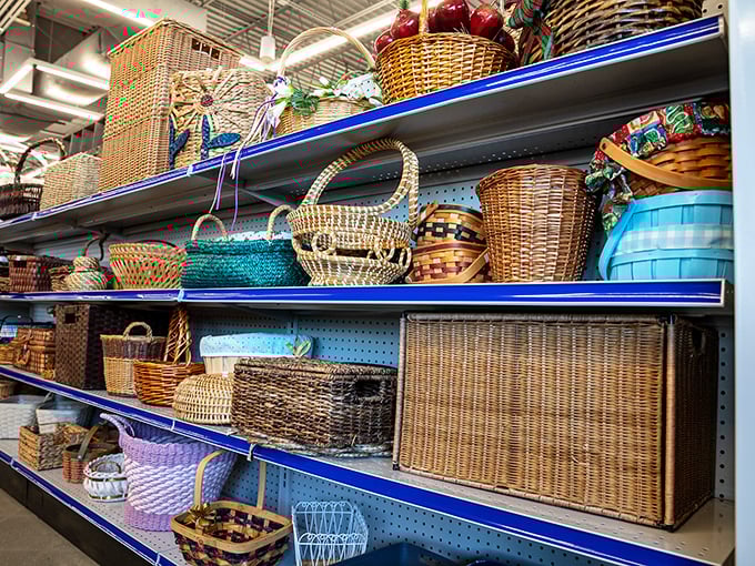 Basket bonanza! Perfect for organizing chaos or creating that Pinterest-worthy display shelf you've been meaning to tackle.