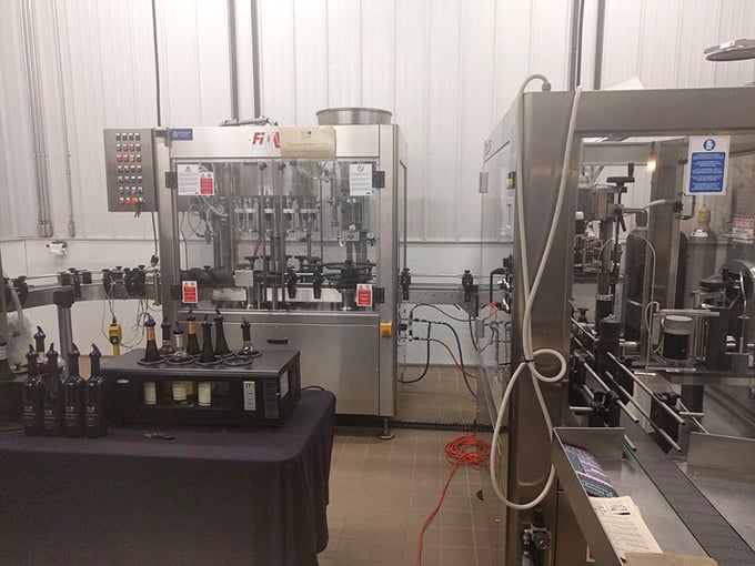 Behind the scenes in the bottling room &ndash; where wine begins its journey from tank to your table.