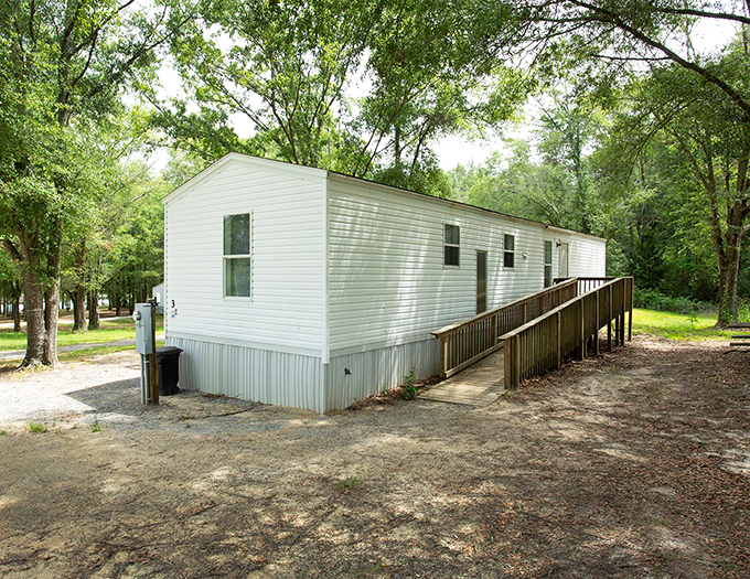 Comfortable cabins offer the perfect compromise between roughing it and admitting you really like indoor plumbing after all.
