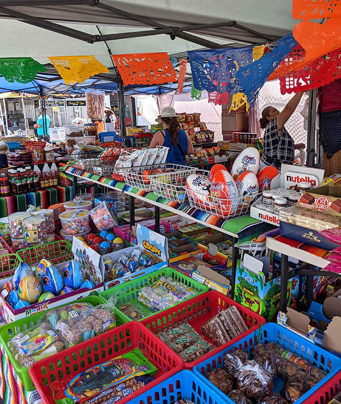 A candy lover's dream come true &ndash; where Nutella, Mexican treats, and American classics create an international summit of sweetness.