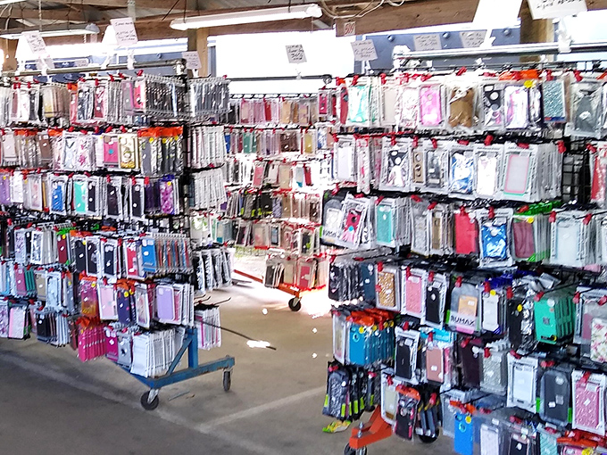 The wall where phone fashion meets function. Remember when we just needed our devices to make calls instead of statements?