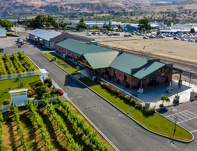 Chateau Faire Le Pont Winery represents Wenatchee's sophisticated side, where affordable living includes access to wine country pleasures without Napa Valley prices.