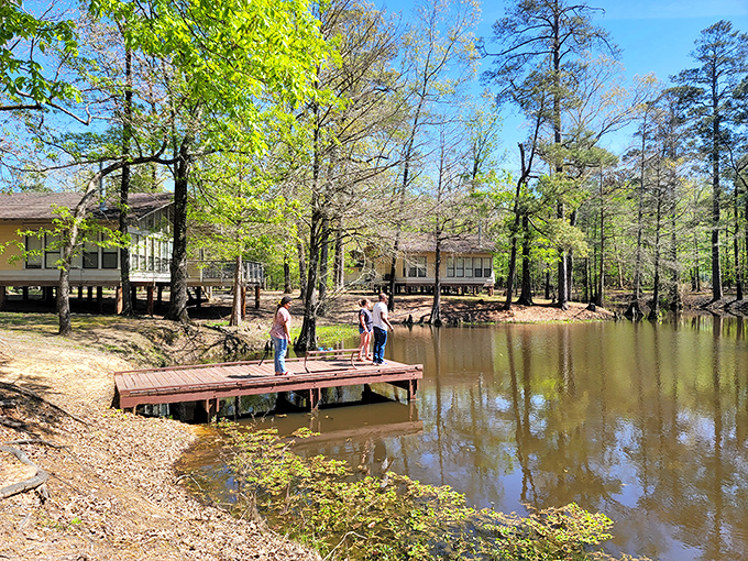Chemin-A-Haut State Park offers tranquil waters and verdant shores where time slows down enough for you to actually catch it.