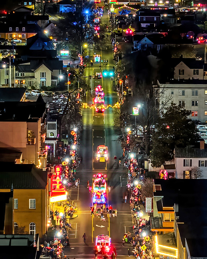 Culpeper's Christmas parade transforms the main street into a river of lights, proving small towns know how to celebrate big.