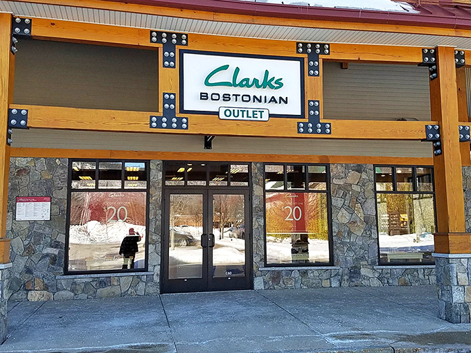 Clarks Bostonian brings British sensibility to New Hampshire, proving comfortable shoes can indeed be stylish.