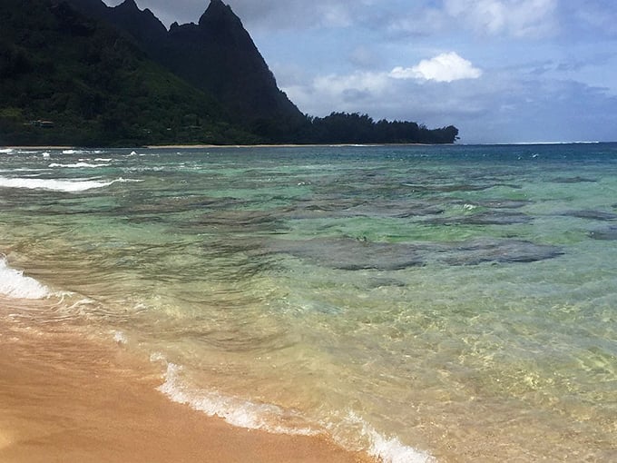 Water so clear you can count fish without getting wet. Kauai's natural aquarium puts the mainland versions to shame.
