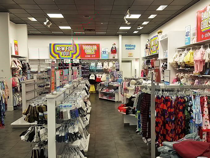 Children's clothing sections transform parents into bargain-hunting ninjas. Nothing feels quite as victorious as finding adorable outfits at prices that won't require a second mortgage.