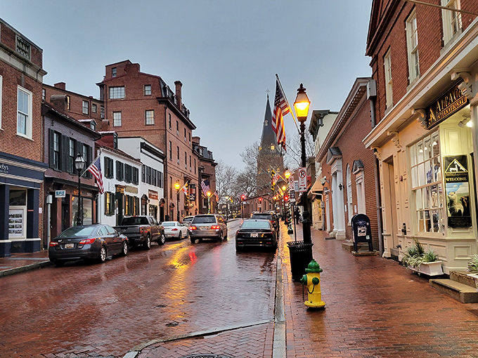 Quiet coves and private docks create peaceful pockets throughout Annapolis, where time slows down and reflection comes naturally.