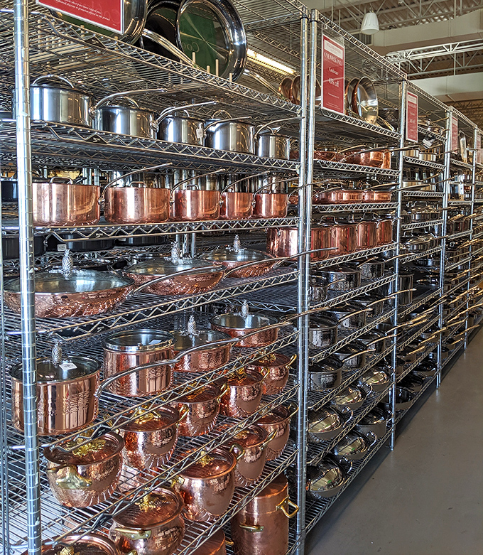 Copper cookware that makes you want to quit your job and start a cooking channel&mdash;Le Creuset dreams at pinch-me prices.