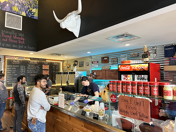 The ordering counter&mdash;where dreams come true and diets go to die. Choose wisely, but remember: regret only comes from not ordering enough.