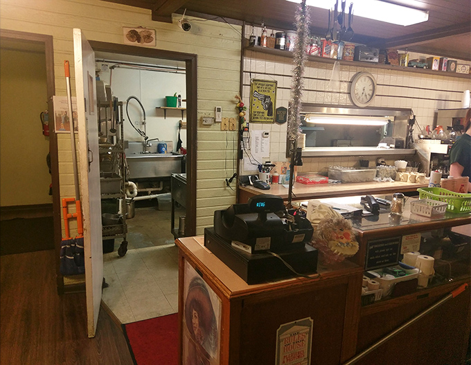 Where the magic happens. That pass-through window has delivered more happiness than Amazon Prime on Christmas Eve.