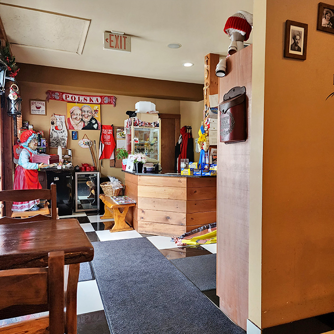 The ordering counter doubles as your window into a world of Polish delicacies you didn't know you needed.