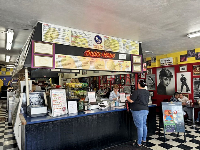Not the Indian Pueblo Kitchen, but a glimpse of another New Mexico eatery showing the state's diverse food scene beyond our featured restaurant.
