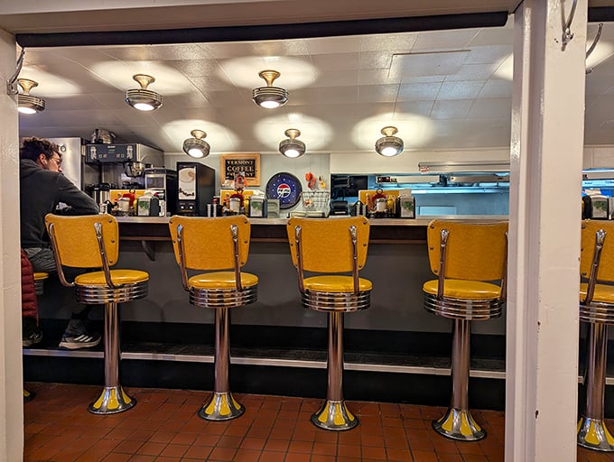 Counter seats: the VIP section of diner culture. Front-row tickets to the breakfast ballet performed by short-order maestros.