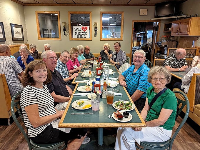 The true heart of Price Hill Chili&mdash;multi-generational gatherings where stories flow as freely as the coffee refills and nobody's checking their phones.