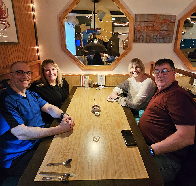 The dining room at Kelly's isn't just a place to eat&mdash;it's where memories are made, stories are shared, and seafood traditions are passed between generations.