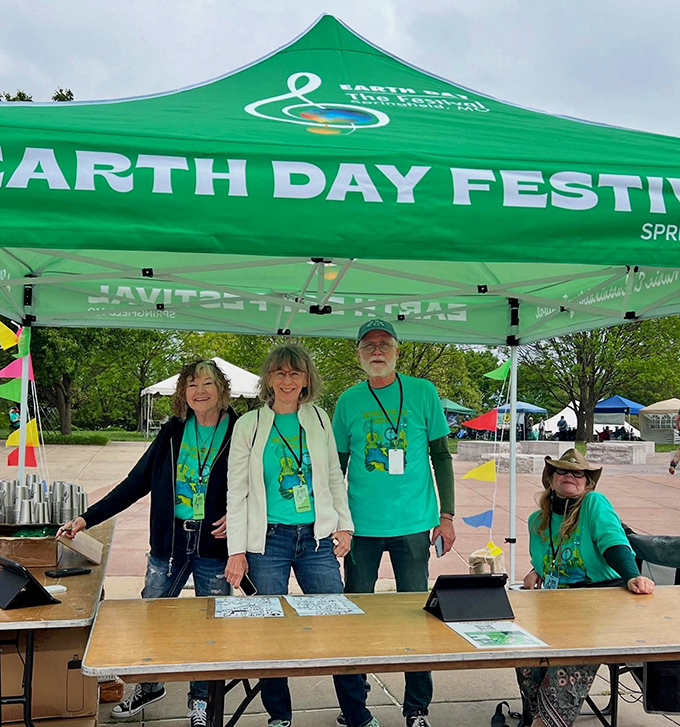 Community spirit thrives at Springfield's Earth Day Festival, where environmental consciousness comes with a side of neighborly connection rather than big-city anonymity.