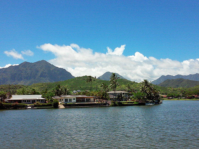 Open fields stretching toward mountains prove that some real estate just can't be replicated in any city. 