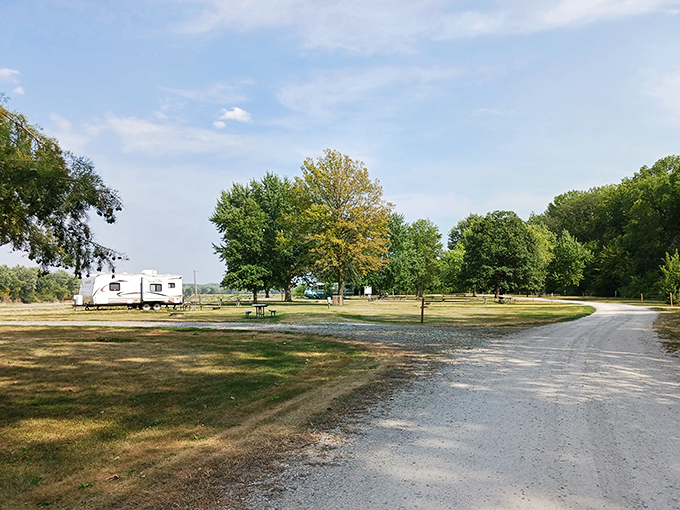 Eveland Access Campground proves that retirement adventures don't require exotic destinations &ndash; just a comfortable spot to park your RV and watch the sunset.